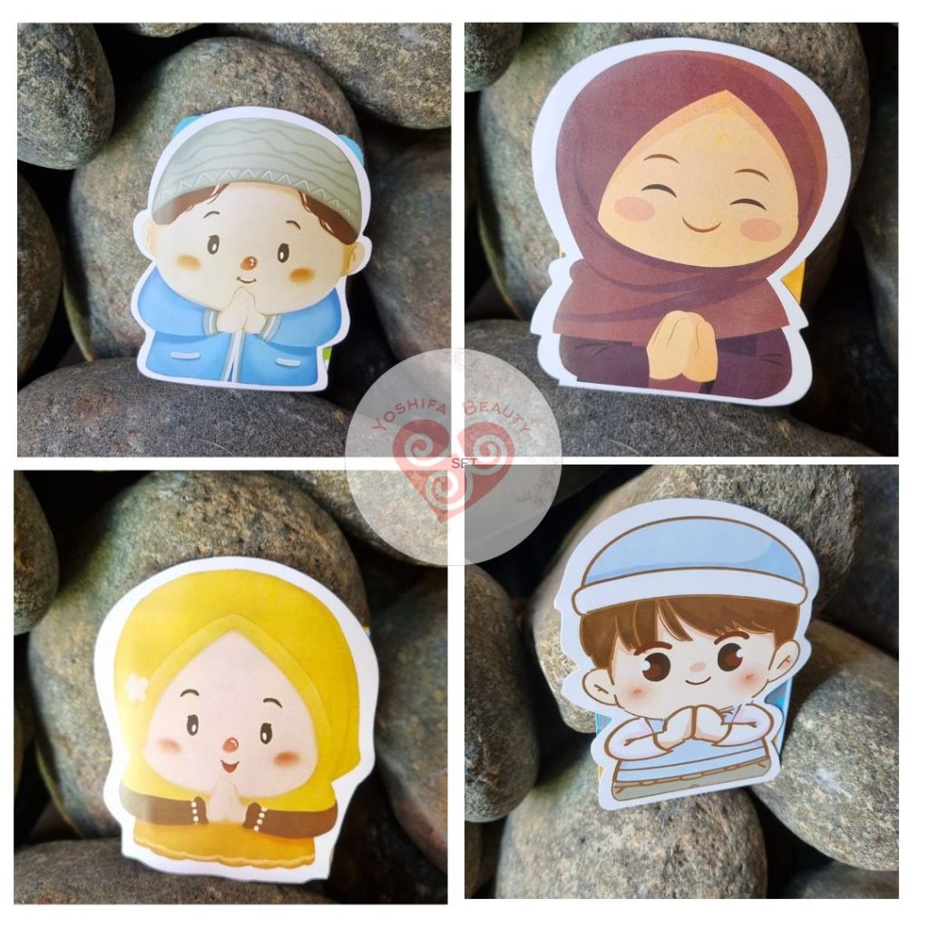 Jual Amplop Lebaran 3D Hijab Muslim Gemoy | Amplop Unik 3D Lebaran Idul ...