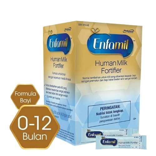 Jual ENFAMIL HUMAN MILK FORTIFER 1 BOX ISI 100 SACHET | Shopee Indonesia