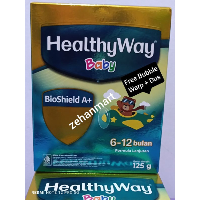 Jual Healthyway baby (Biostime) 6-12 bulan 125 gram EXP AGUSTUS 2026 ...