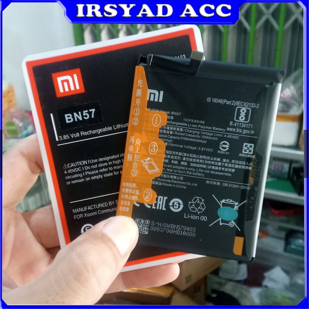 Jual Baterai Xiaomi ORIGINAL BN57 / POCO X3 / POCO X3 PRO ORI 100% NEW ...