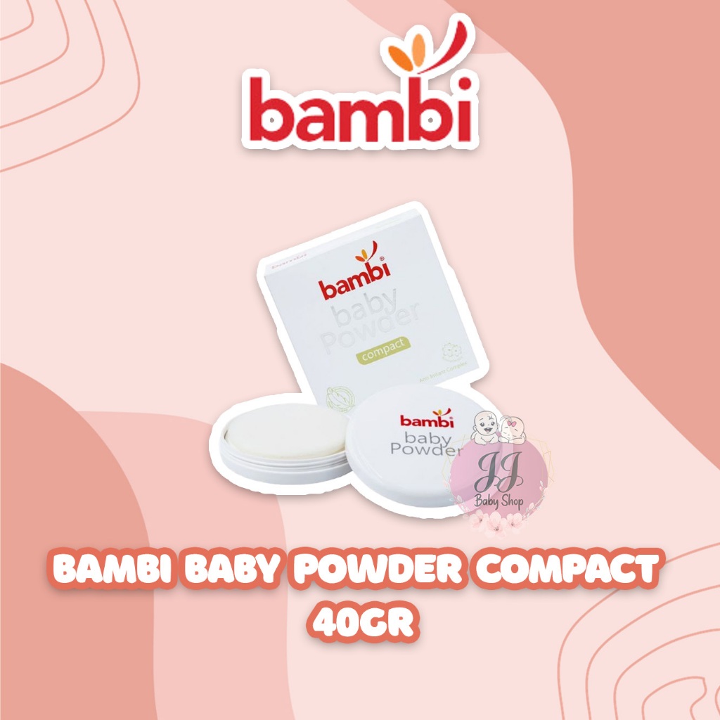Jual Bambi Baby Powder Compact 40gr | Shopee Indonesia