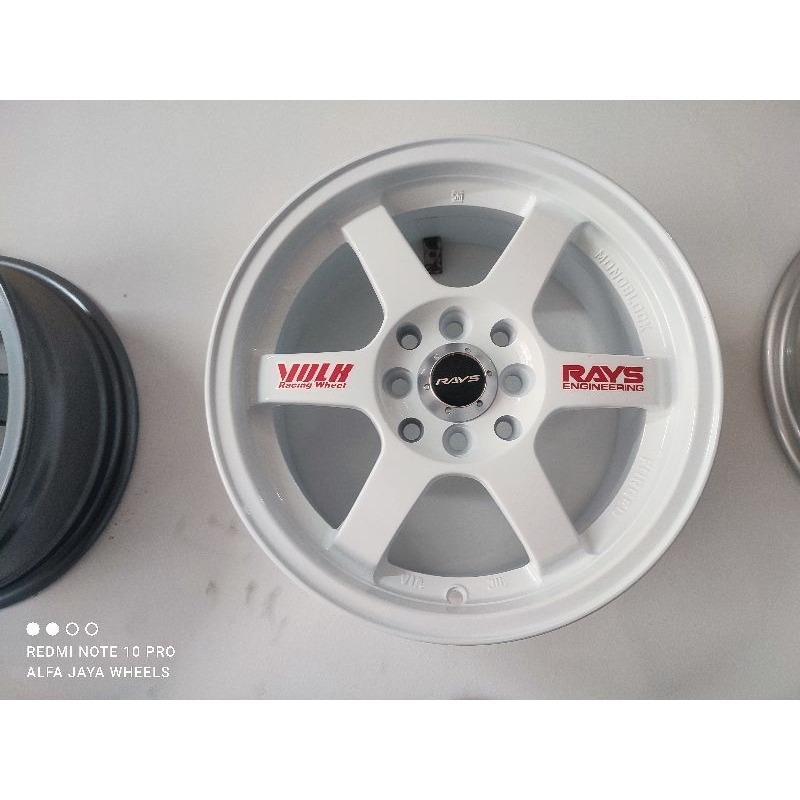 Jual Velg mobil ring 15 harga satuan TE37 Rpf01 SSR type c TARMAC utk ...