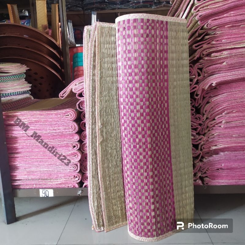 Jual Tikar lipat Mendong Tradisional 170x200cm Tebal asli tasikmalaya ...