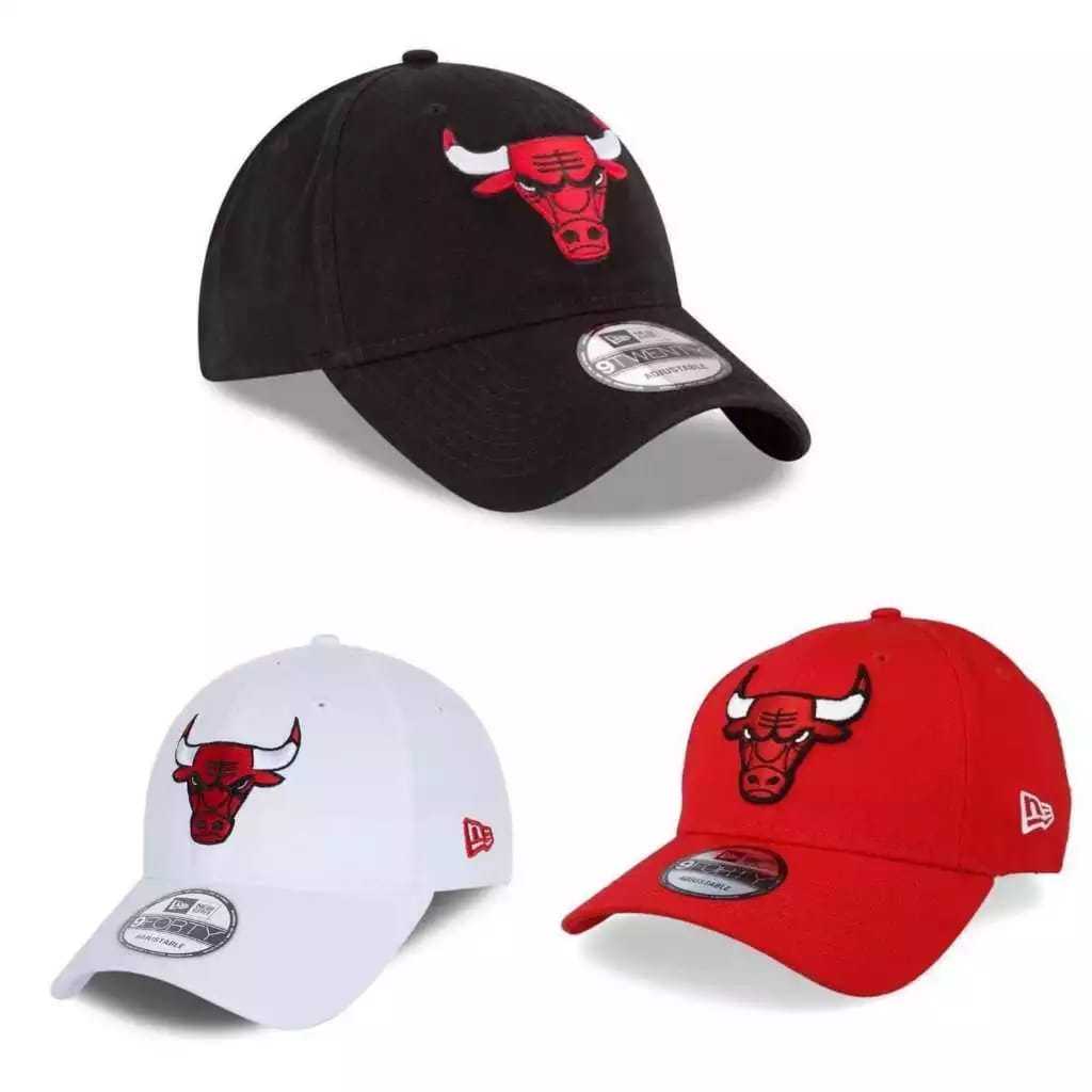 Jual NEXTSETW - 351 Topi Baseball Caps NBA Chicago Bulls / Topi Logo ...