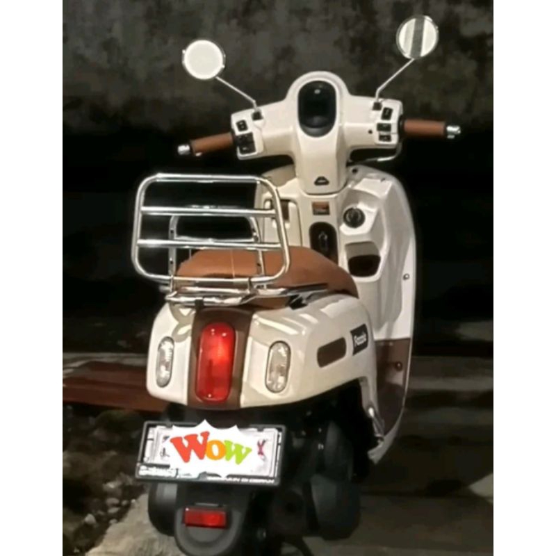 Jual backrack motor fazzio / back rack bagasi motor yamaha fazzio ...