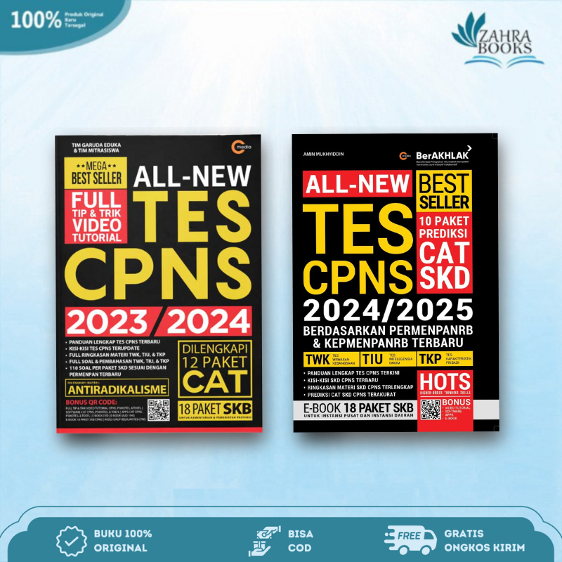 Jual AG - BUKU ALL NEW TES CPNS 2023/2024 & All-New Tes CPNS 2024/2025 ...