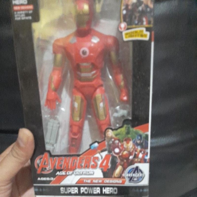 Jual Robot avenger superhero ironman hulk captain america thor avengers ...