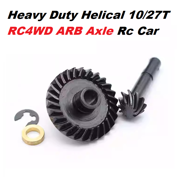 Jual Heavy Duty Helical Metal Bevel Diff 10/27T ARB Yota 2 AR44 Axle Rc ...