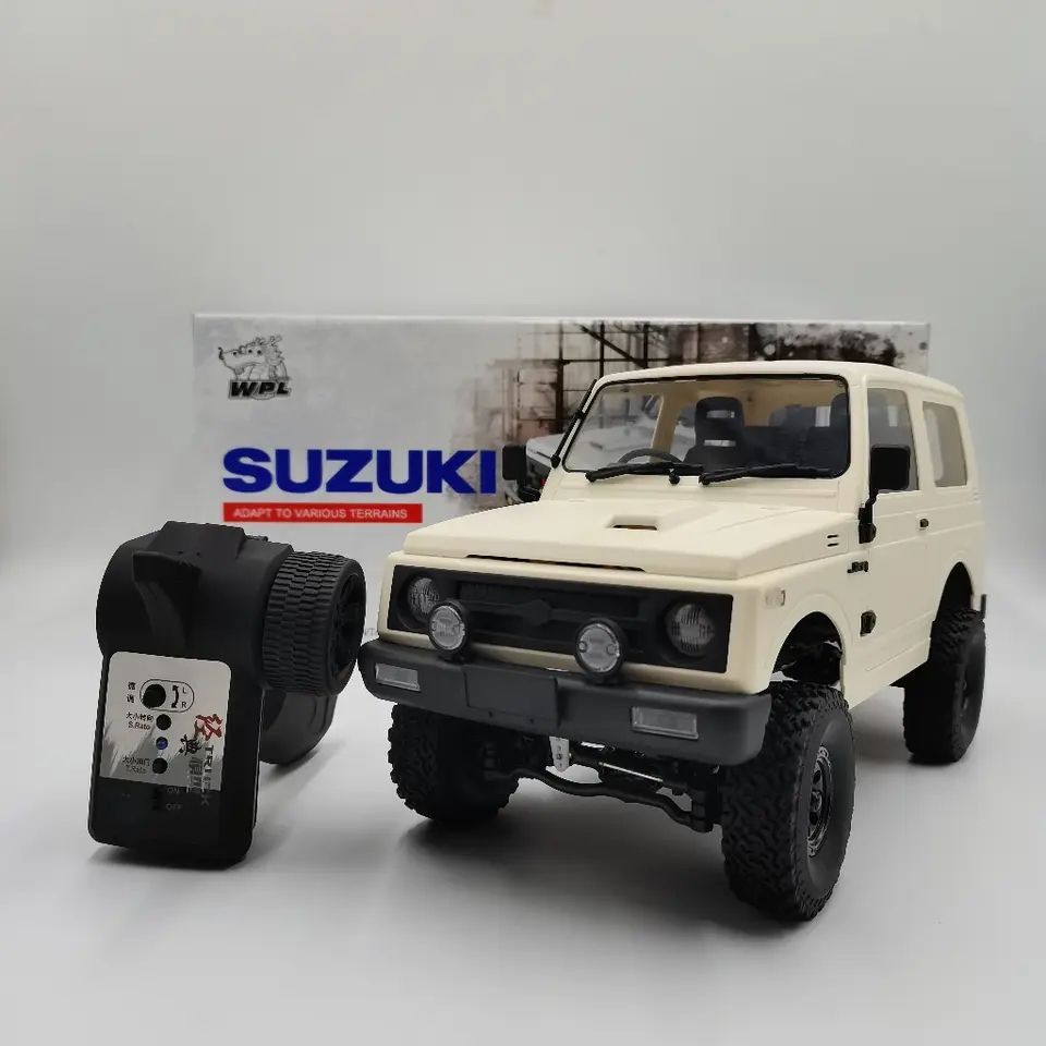 Jual RC Car WPL C74 C74-1 Jimny Warrior 1/10 4WD Offroad Rock Crawler ...