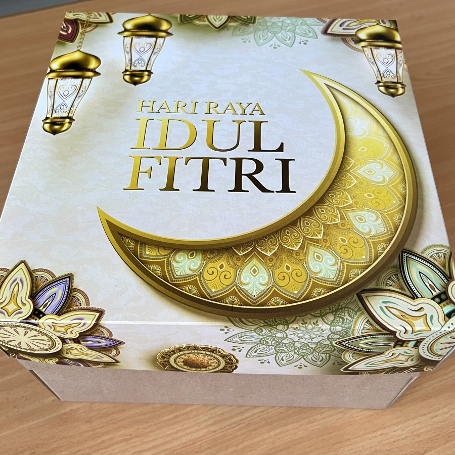 Jual Kardus Hampers Lebaran Box Kotak Kue Cake Dus Kemasan Parcel Idul ...