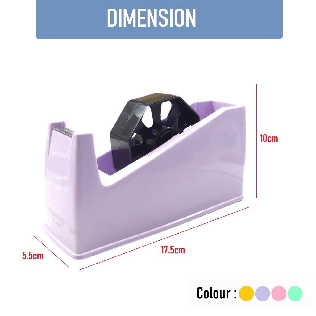 Jual Tape Dispenser TD-502M / Tape Cutter 2in1 / Tempat Isolasi ...