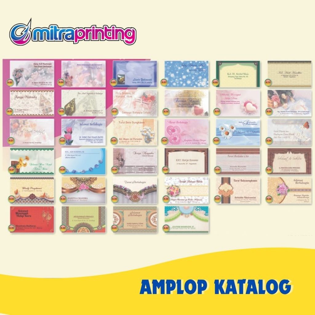 Jual AMPLOP KECIL KATALOG CUSTOM DESAIN | Shopee Indonesia