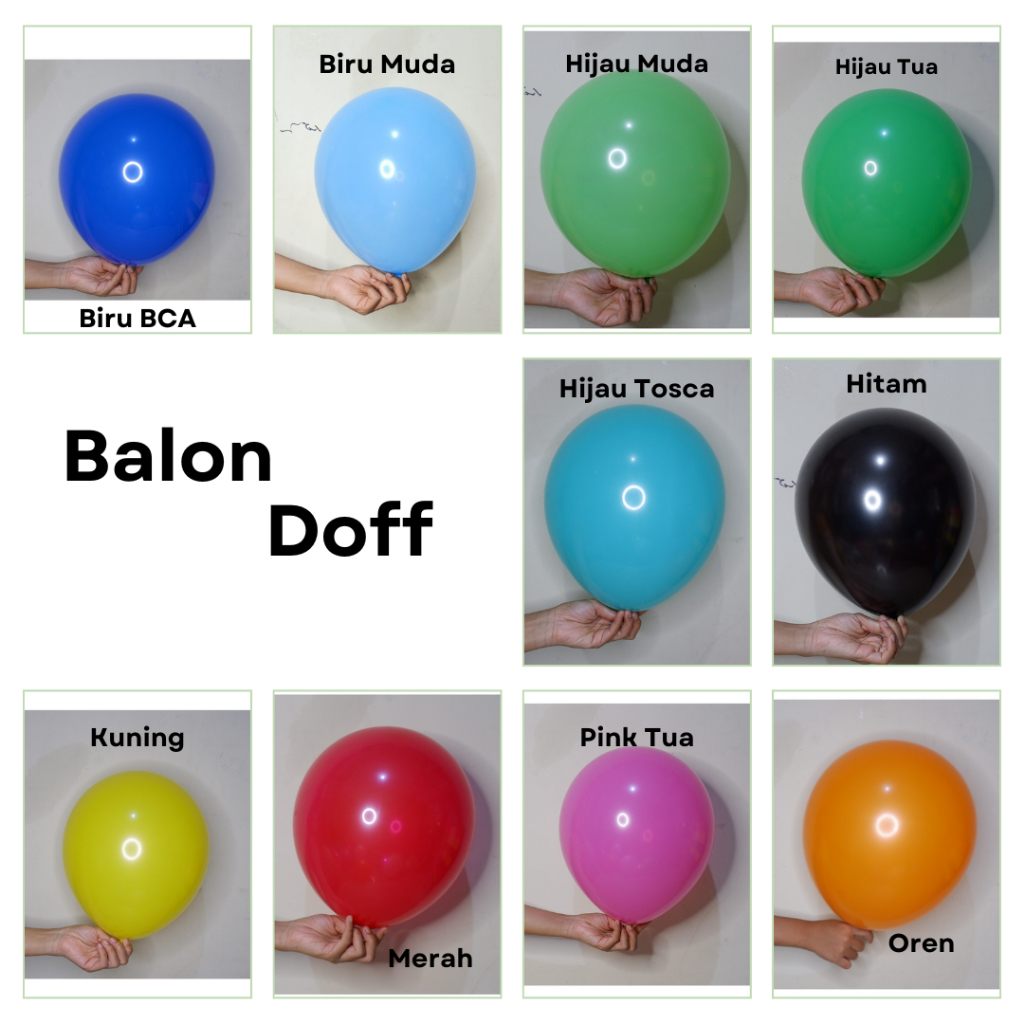 Jual BALON LATEX DOFF ISI 100 PCS / BALON LATEX DOVE 12 INCH | Shopee ...