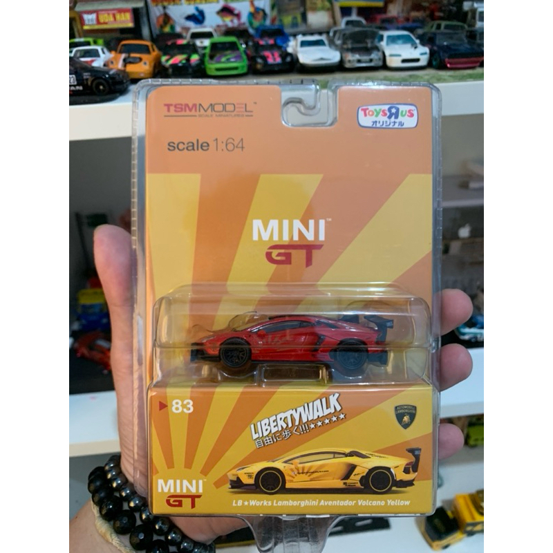 Jual MINI GT LAMBORGHINI AVENTADOR VOLCANO YELLOW TOYSRUS #83 | Shopee ...