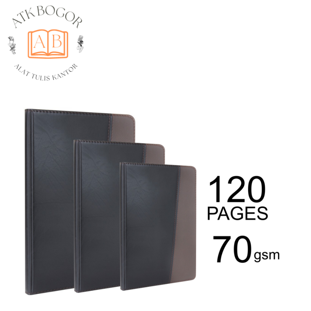 Jual Buku Catatan Cover Kulit Deli Leather Notebook 79-12/11/10 - Kecil ...