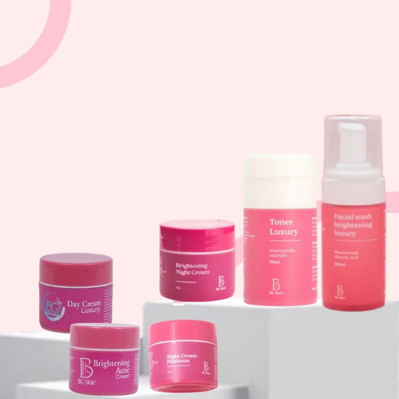 Jual (COD) BGLOW PAKET LUXURY BRIGHTENING| BG SKIN PAKET ACNE| FACIAL ... Jual (COD) BGLOW PAKET LUXURY BRIGHTENING| BG SKIN PAKET ACNE| FACIAL ...