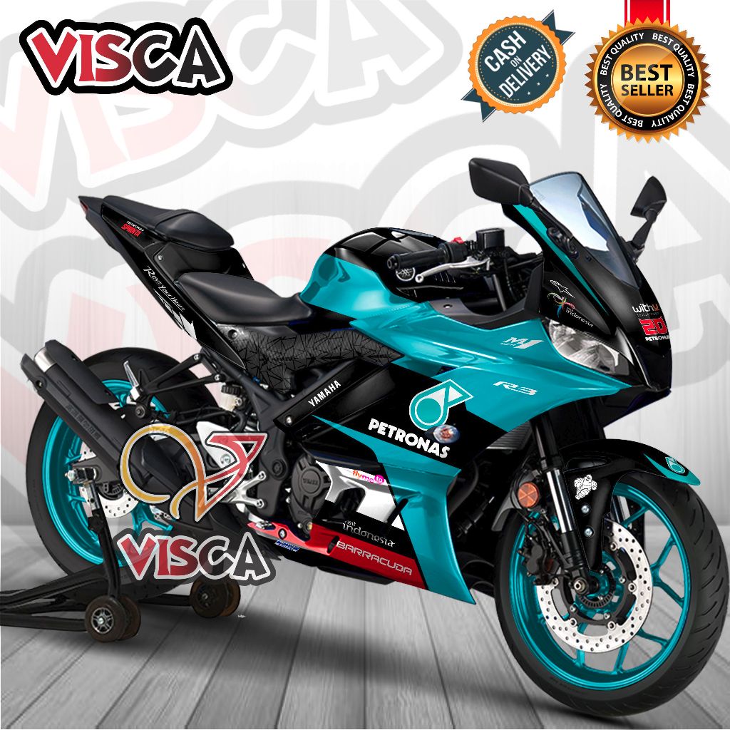 Jual Decal R25 Full Body Decal Yamaha R25 NEW Stiker R25/R3 Full Body ...