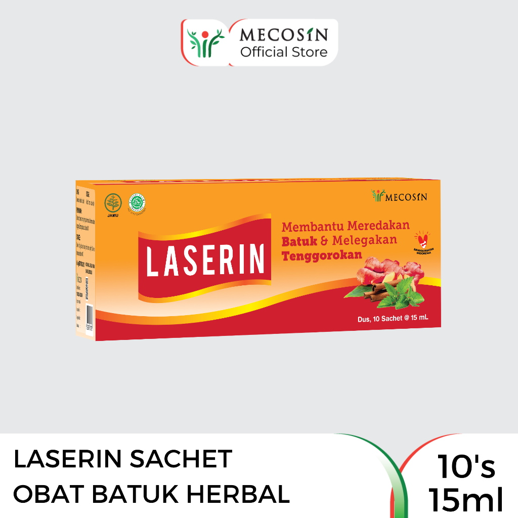 Jual Laserin Obat Batuk Sachet / Obat Batuk Herbal | Shopee Indonesia