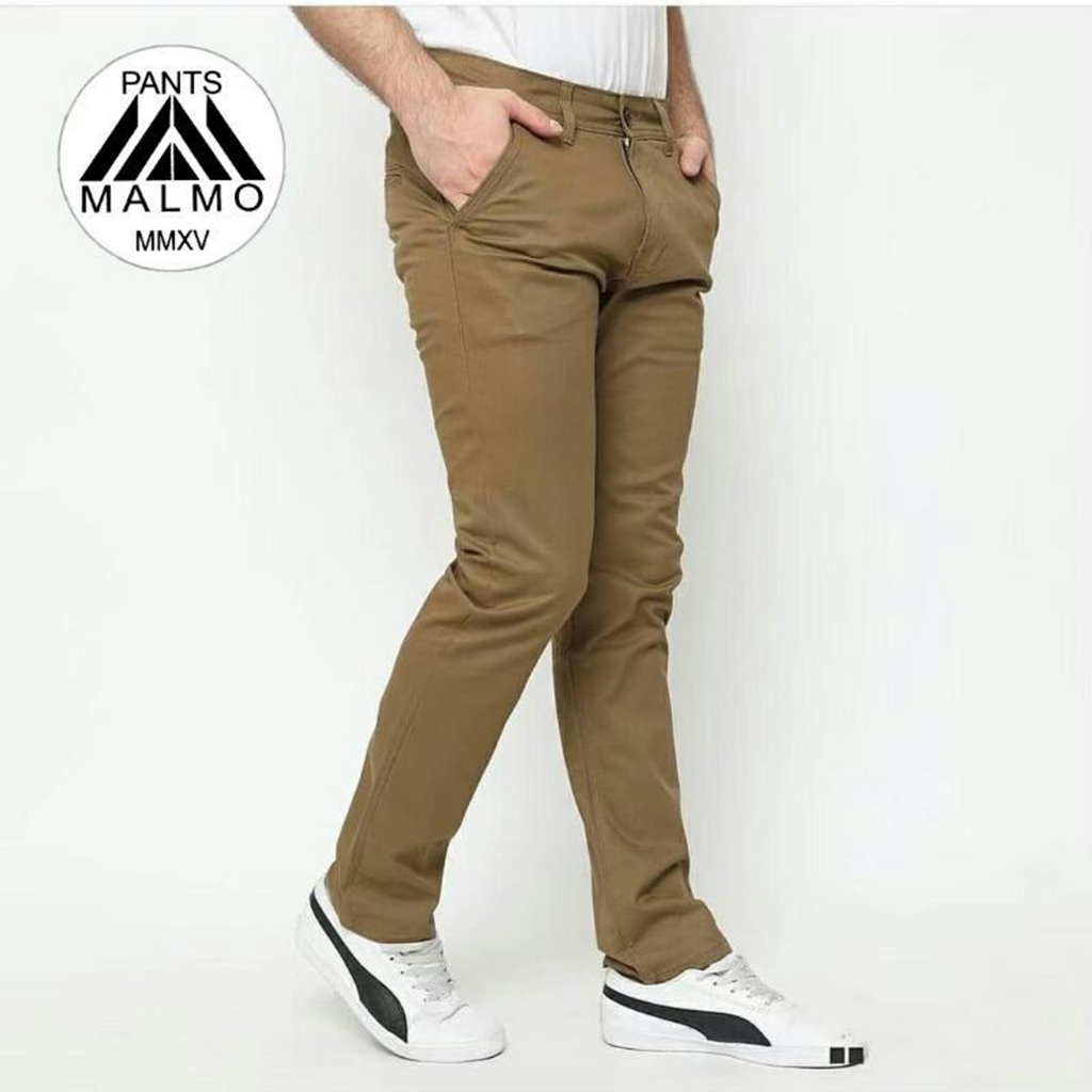 Jual Malmo Celana Chino ORIGINAL Panjang Pria Slim fit Stretch Casual Formal Chinos Premium ...