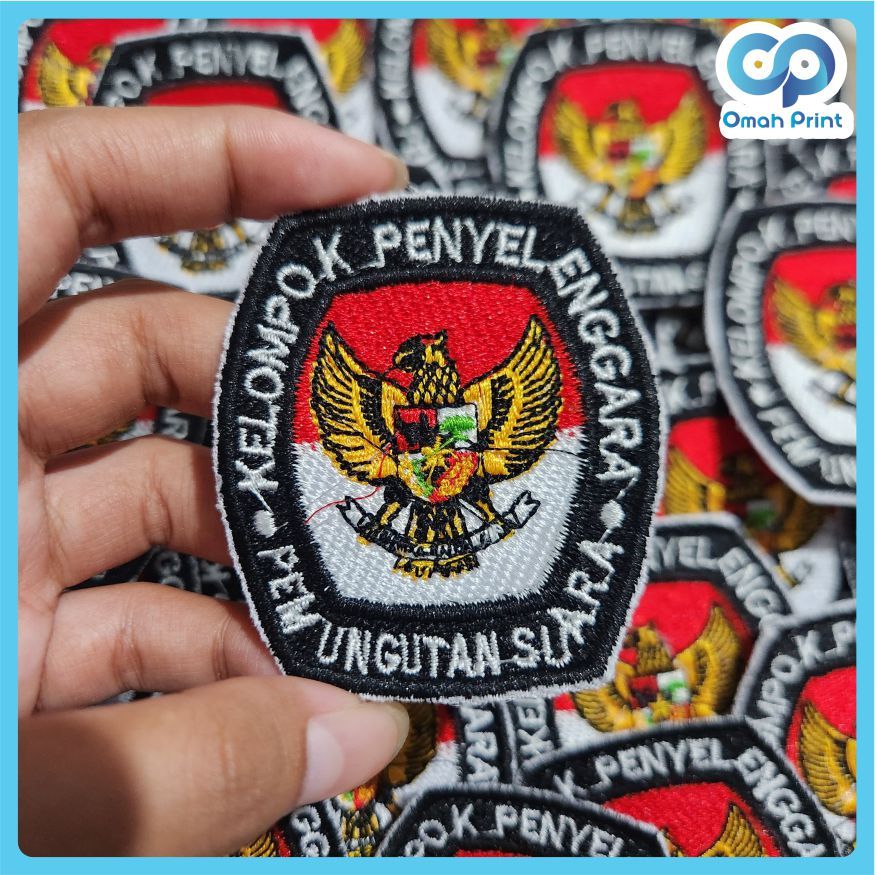 Jual Bordir KPPS| Bet KPPS | Logo KPPS | Atribut KPPS | Bordir Logo ...