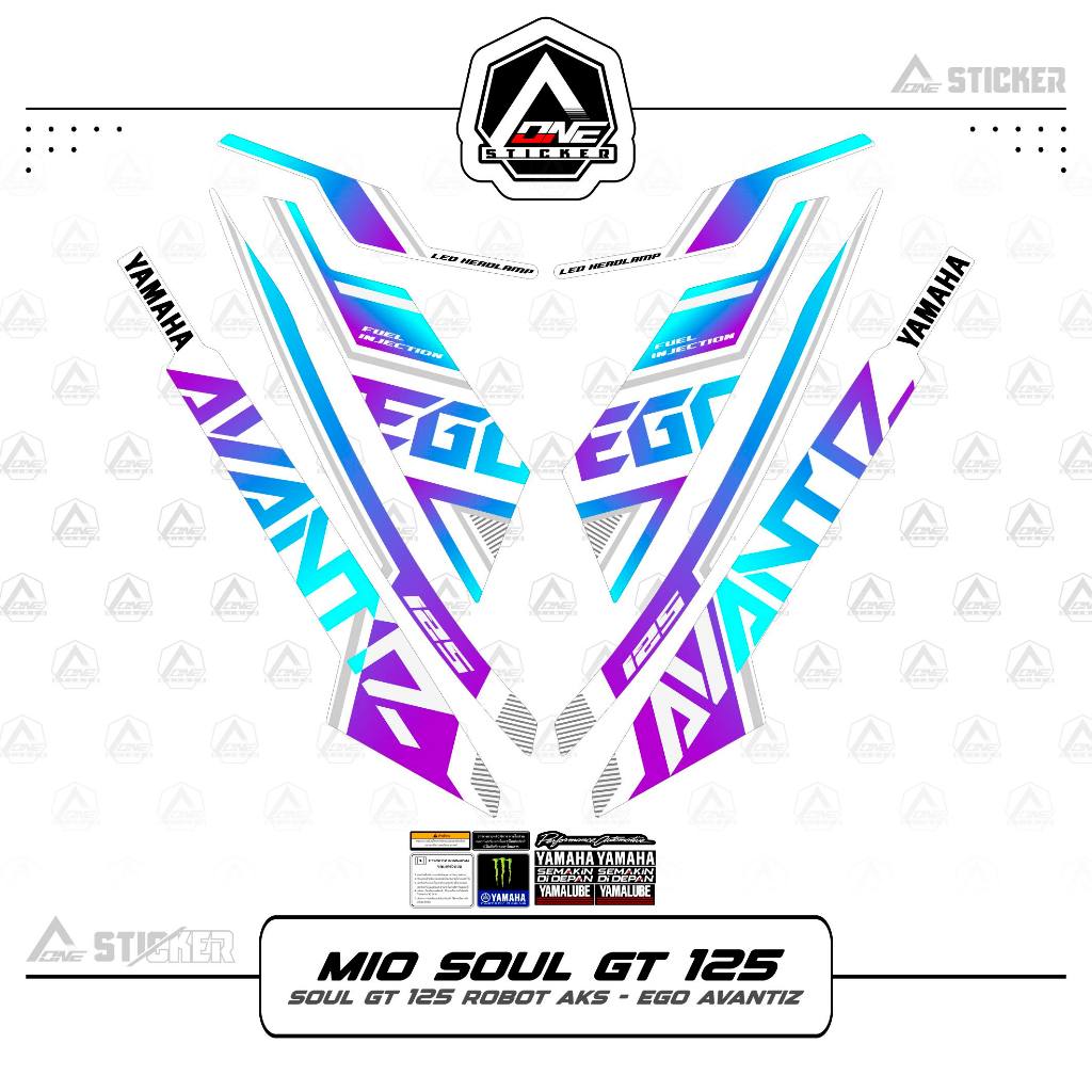 Jual Striping Mio Soul GT 125 Motif X32/Robot/Ego/Avantiz/Solariz/2012 ...