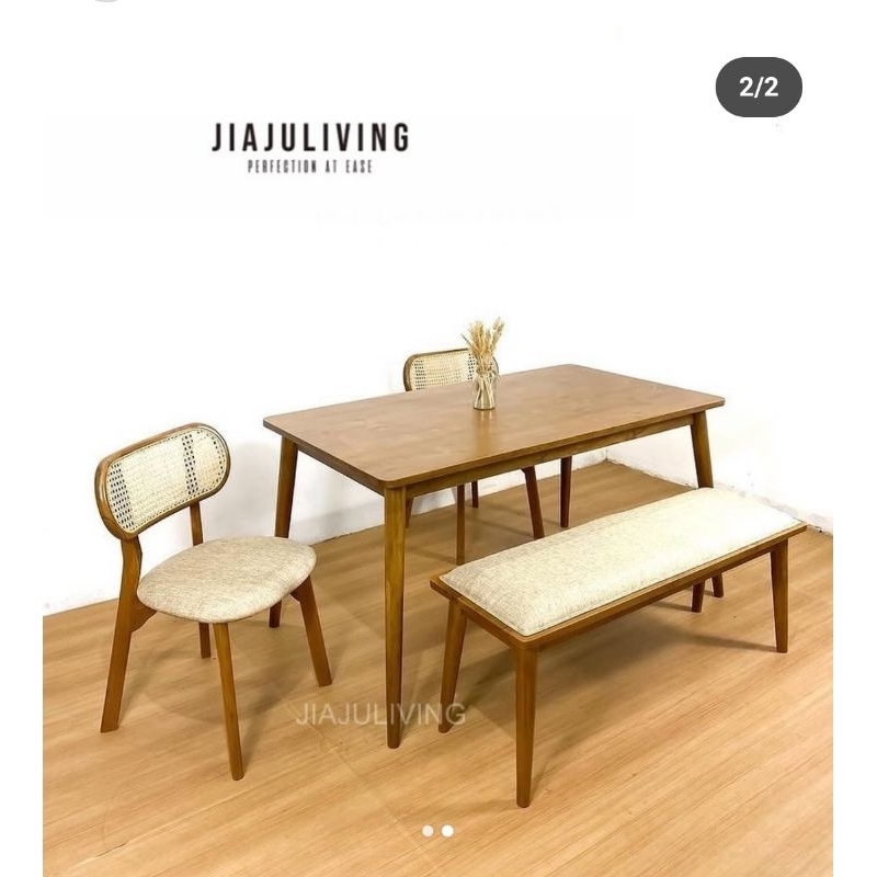 Jual Bean Dining Table Set | Shopee Indonesia