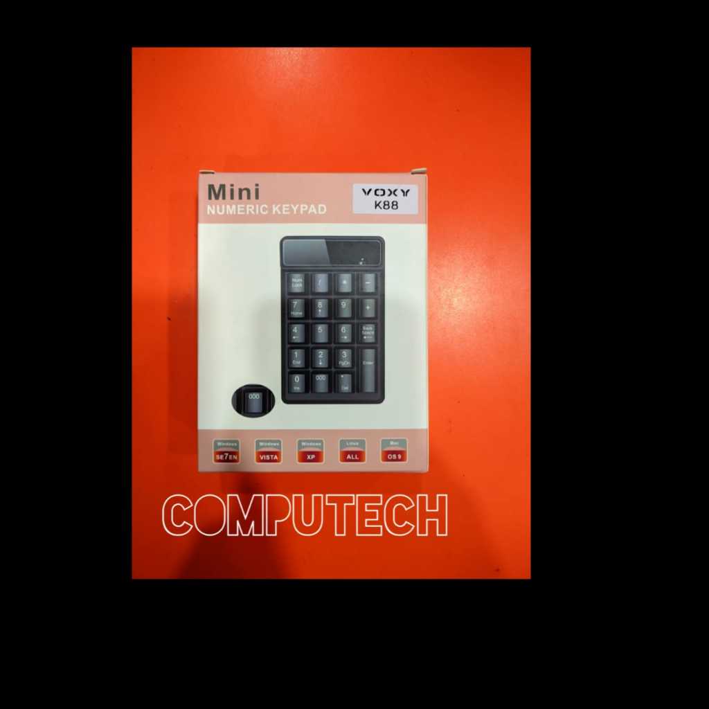 Jual Keypad Numeric Wireless 2.4 GHz Slim Voxy K88 | Shopee Indonesia