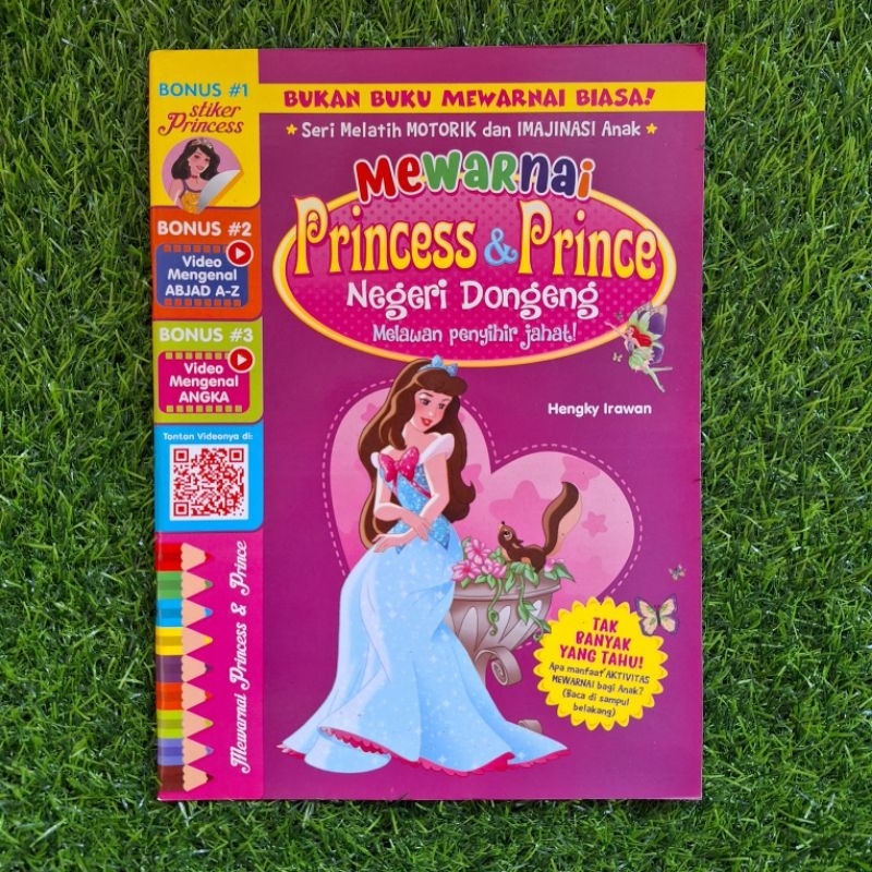 Jual Buku Mewarnai Princess & Prince Negeri Dongeng | Shopee Indonesia