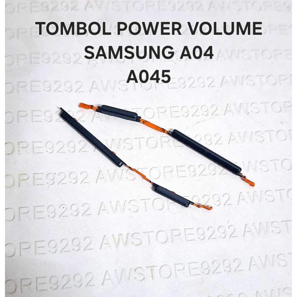 Jual Tombol Power On Off dan Volume Luar Samsung A04 A045 | Shopee Indonesia