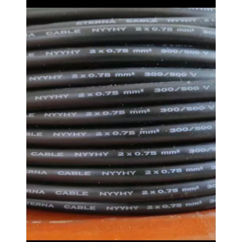 Jual Kabel Listrik 2x0,75 Serabut harga 1 meter | Shopee Indonesia