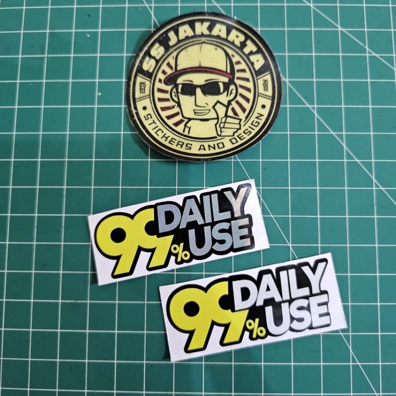Jual Stiker Sticker 99% DAILYUSE Cutting | Shopee Indonesia