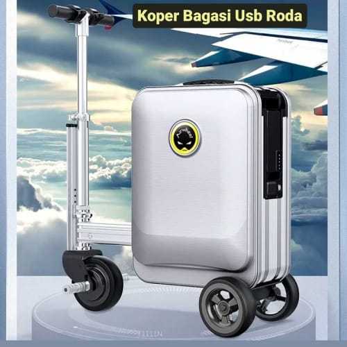 Jual Koper Bagasi Listrik Travel Koper Scooter Listrik Bagasi Travel ...