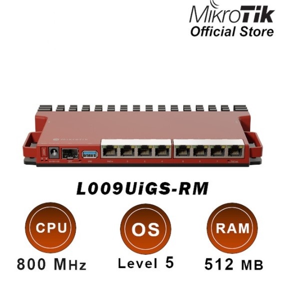 Jual MikroTik L009UiGS-RM Router | Shopee Indonesia