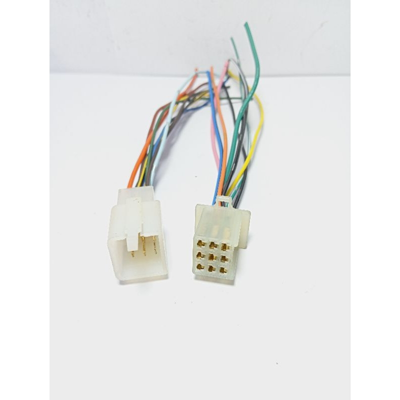 Jual Soket konektor kabel 9 pin kecil mini / soket sambungan kabel ...