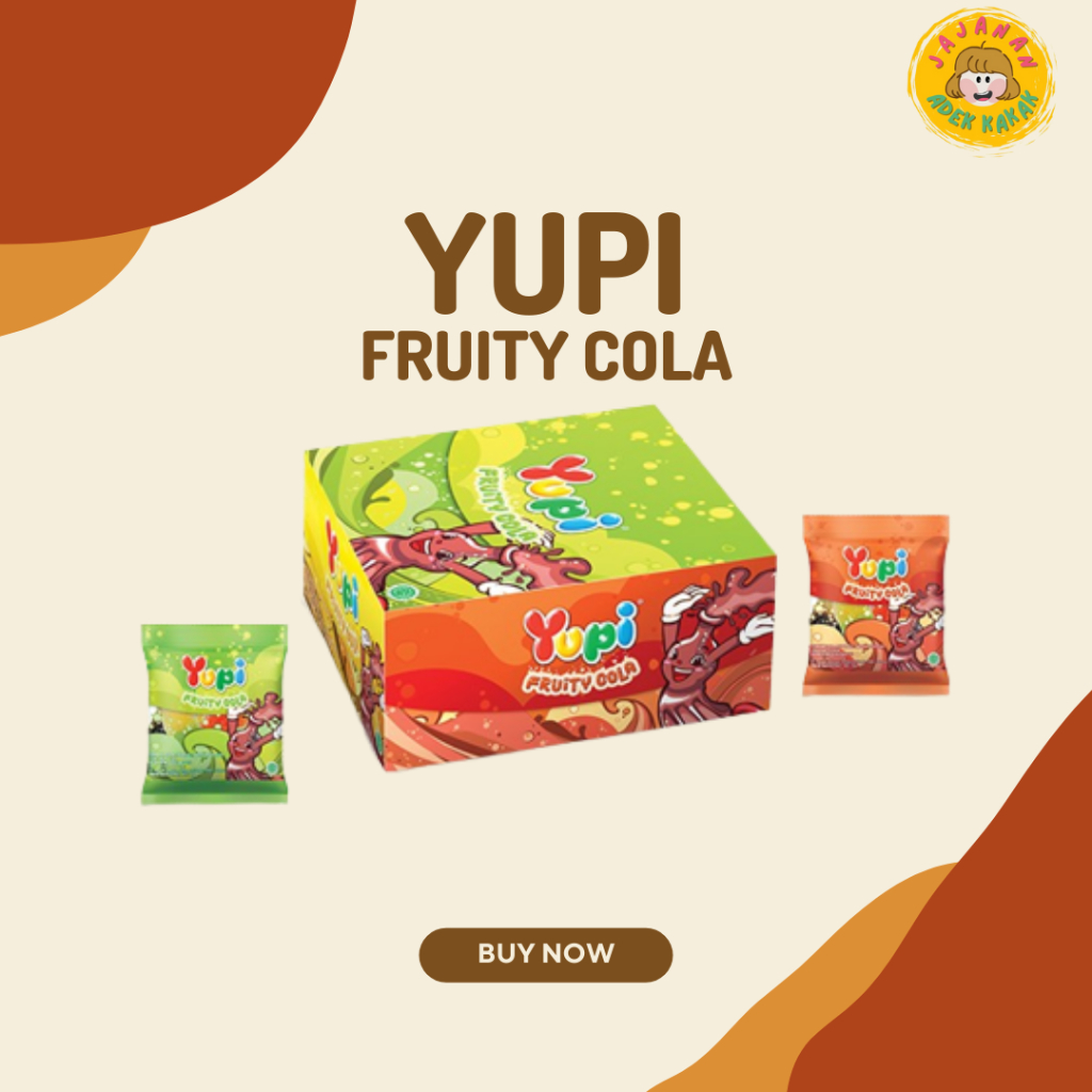 Jual Yupi Box Fruity Cola Isi 24 Pcs | Shopee Indonesia
