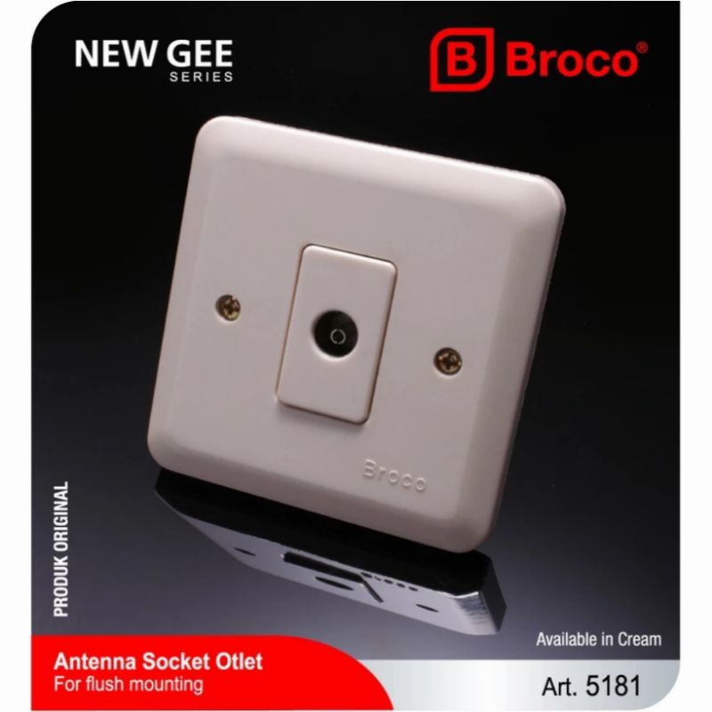 Jual STOP ANTEN TV BROCO NEW GEE / SOCKET ANTEN TV IB BROCO NEW GEE ...