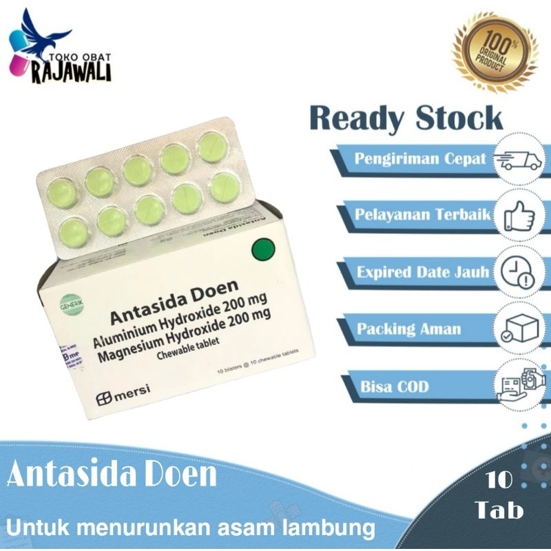Jual antasida doen strip 10 tablet untuk mengatasi maag | Shopee Indonesia