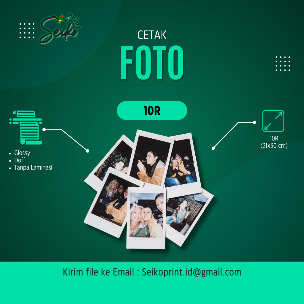Jual CETAK FOTO [10R] ukuran 20x25 cm | Shopee Indonesia