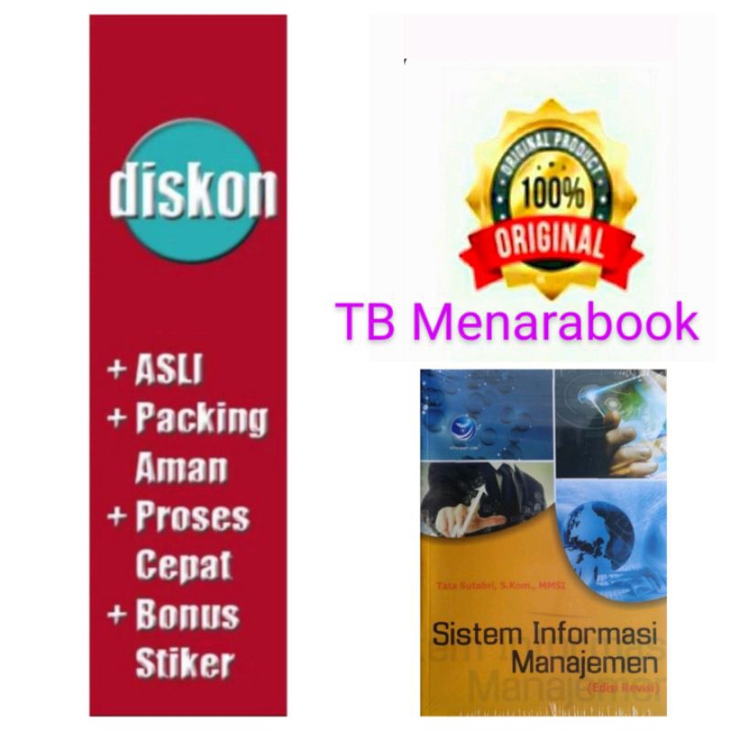 Jual (Original). SISTEM INFORMASI MANAJEMEN Edisi Revisi - TATA SUTABRI | Shopee Indonesia