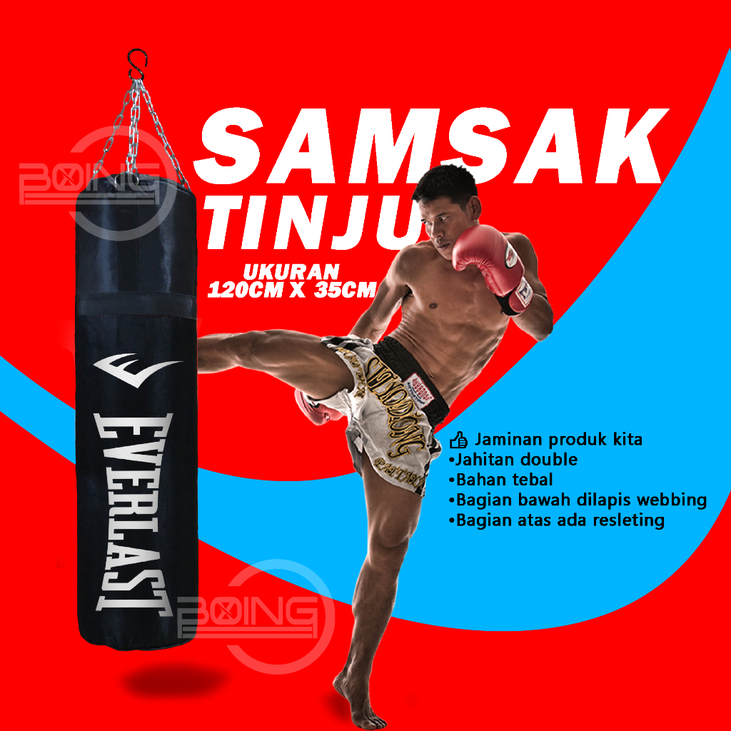Jual Paket samsak tinju muaythai Mma ukuran 120 - Samsak gantung mma ...