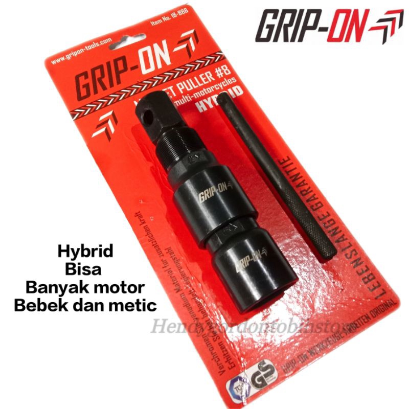 Jual GRIP ON TREKER MAGNET NO 8 MULTIFUNGSI / TREKER MAGNET MOTOR BEBEK DAN METIC GRIP ON ...