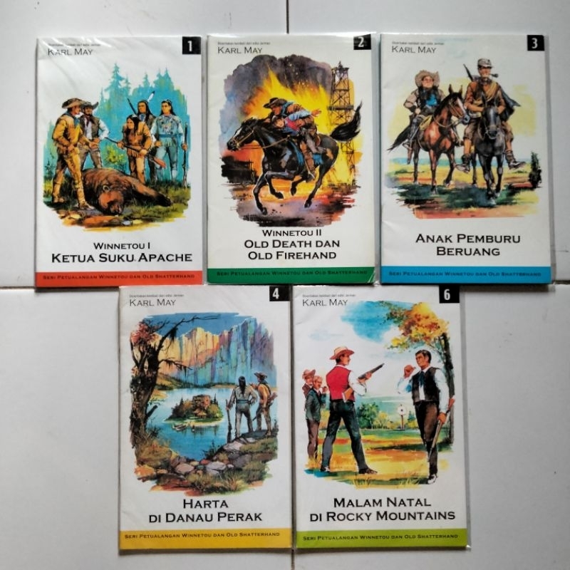Jual Paket Cergam Langka Karl May - Petualangan Winnetou & Old ...