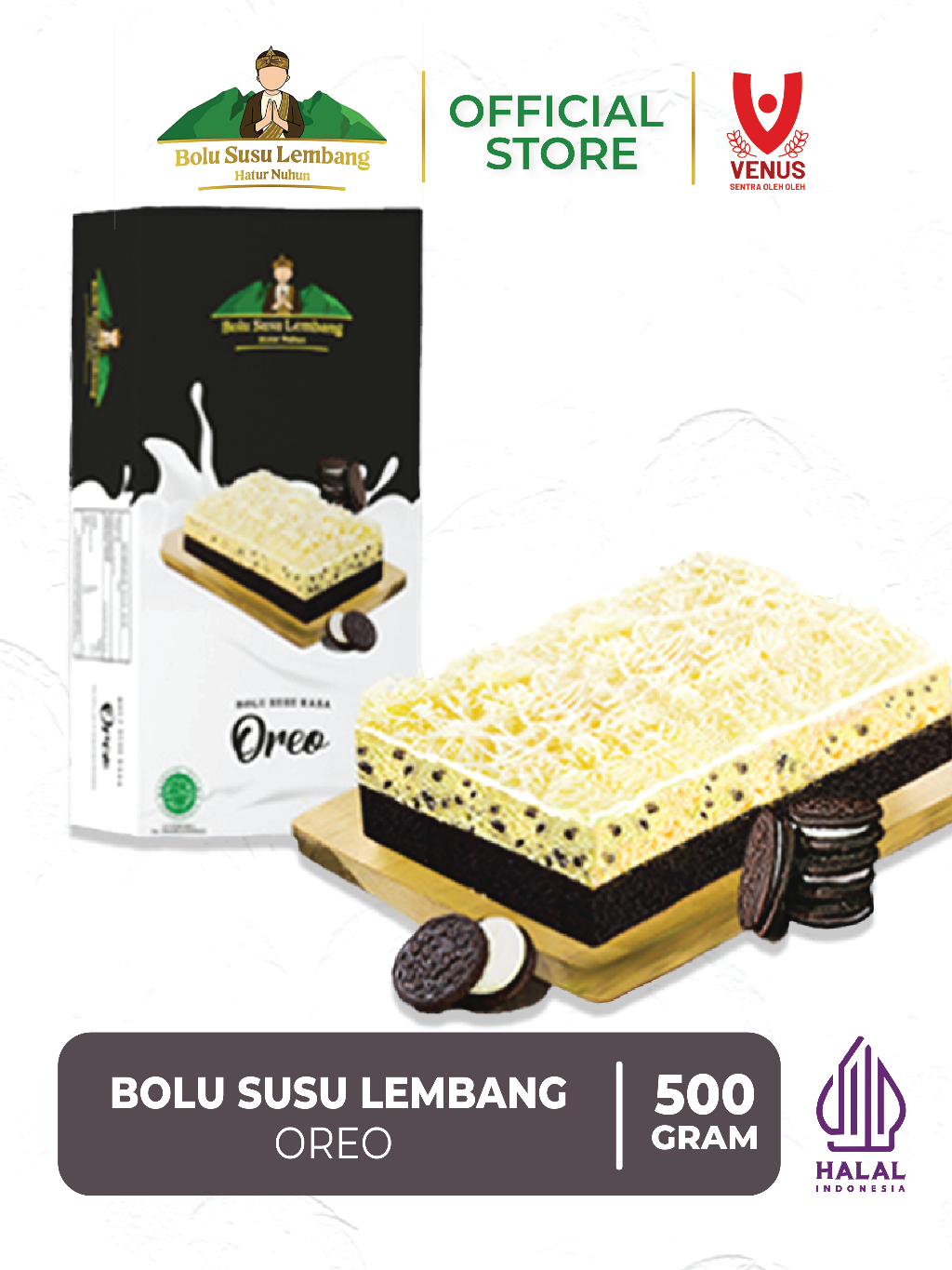 Jual Bolu Susu Lembang Haturnuhun | Oleholeh Lembang Bandung | Shopee Indonesia