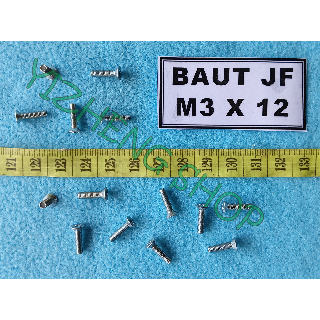 Jual Baut JF M3 X 12 | Shopee Indonesia