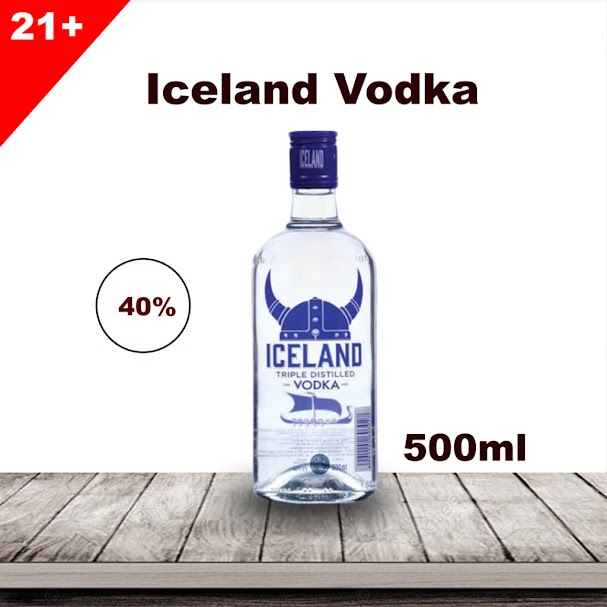 Jual Original Iceland Vodka 500ml | Shopee Indonesia