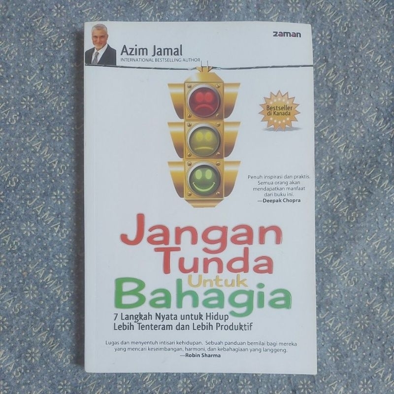 Jual Buku Jangan Tunda Untuk Bahagia - Azim Jamal ( original ) | Shopee Indonesia
