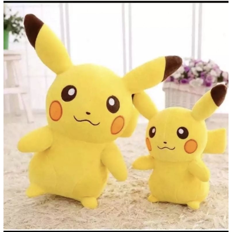 Jual Boneka pikachu pokemon besar murah Import SNI pake lampu let ...