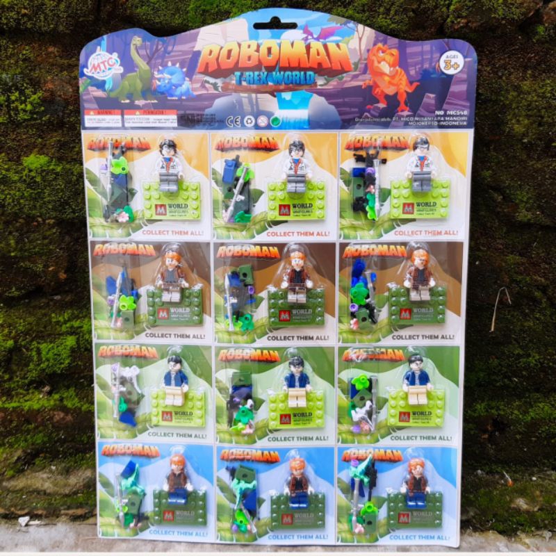 Jual MAINAN ROBOT SUSUN T-REX WORD / MAINAN ROBOT SUSUN / ROBOT SUSUN ...