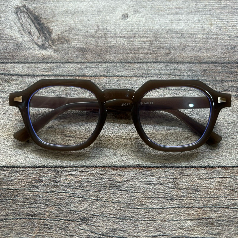 Jual Kacamata Lester Curry Clear lens ( Anti Radiasi ) | Shopee Indonesia