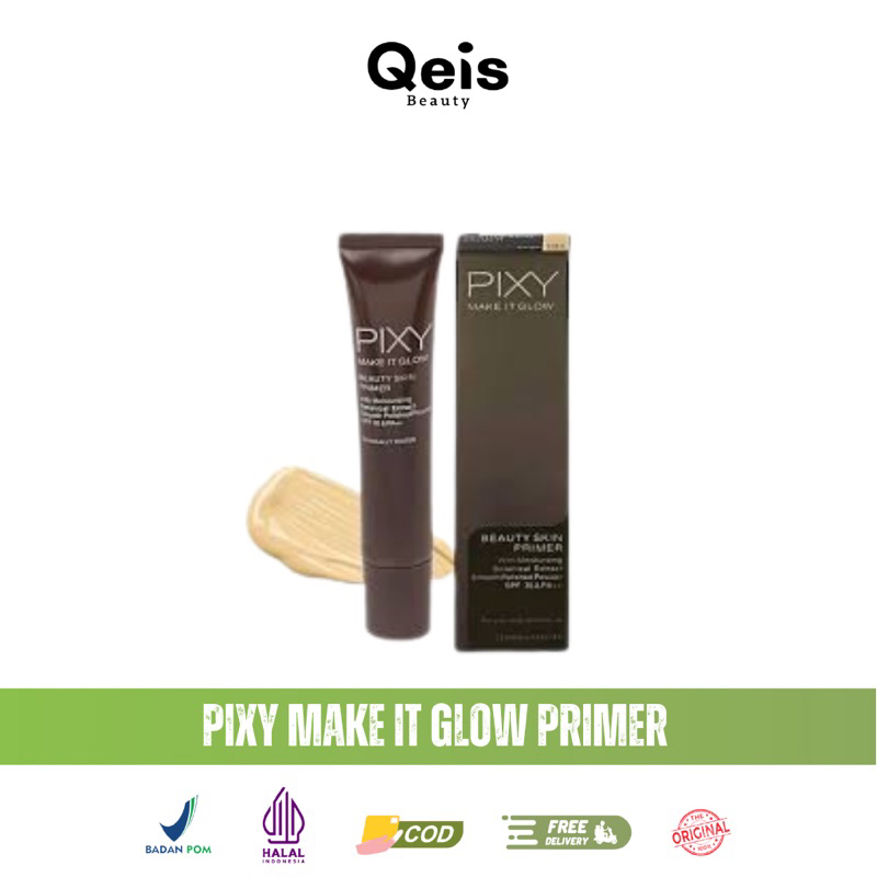 Jual PIXY Make it Glow Skin Primer 101 Beige | Shopee Indonesia